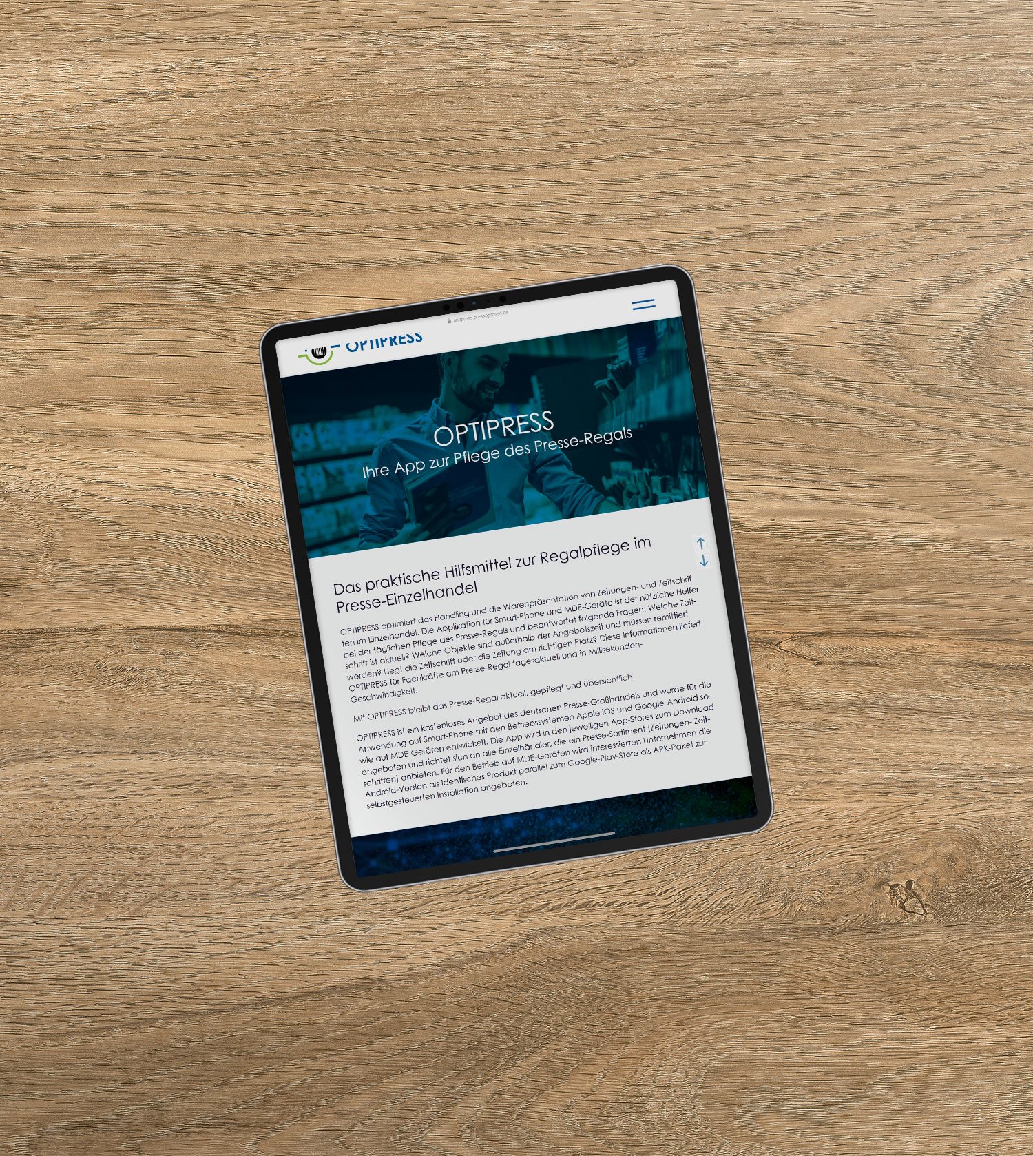 Optipress App - Gesamtverband Pressegroßhandel e.V., Köln